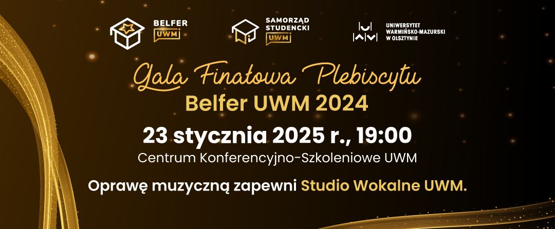Gala plebiscytu Belfer UWM 2024 - Radio UWM FM
