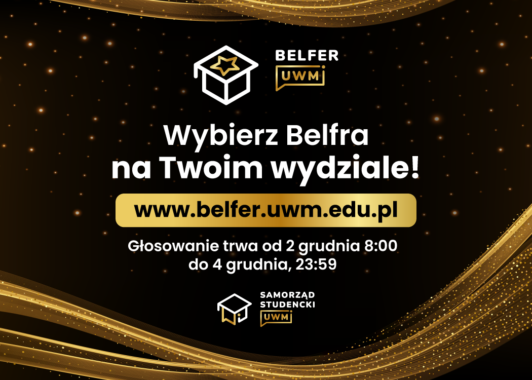 Trwa drugi etap plebiscytu Belfer UWM 2024 - Radio UWM FM